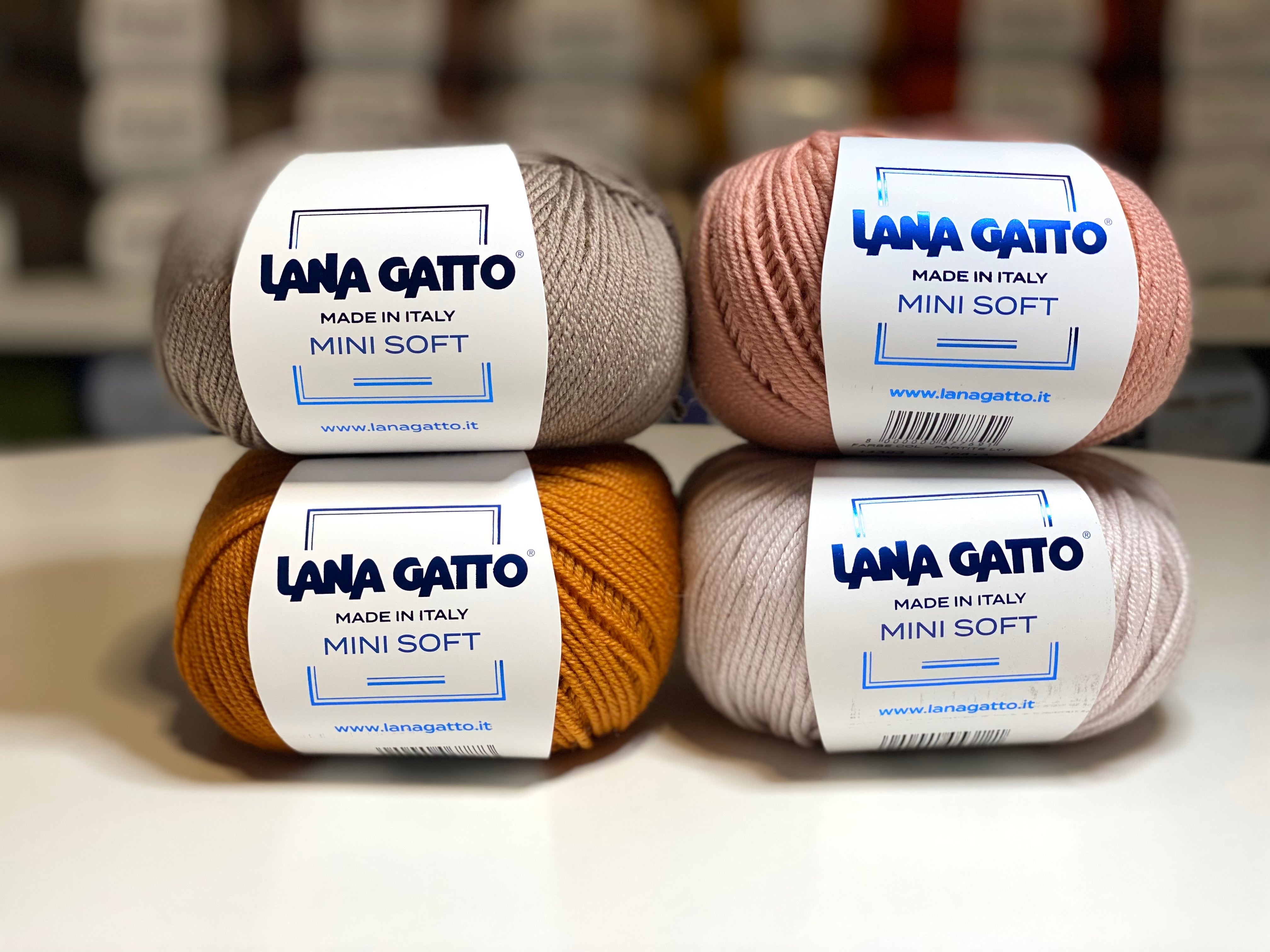 Lana Gatto MINI SOFT undurmjúk og létt merinó ull – Garn og Gjafir